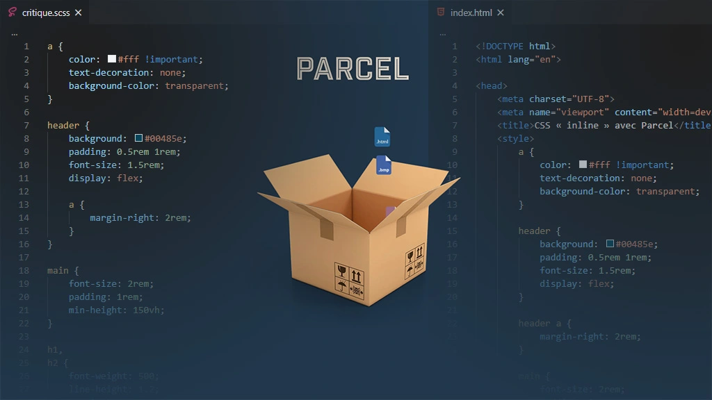 Maël Genevrais - Blog - CSS critique « inline » avec Parcel
